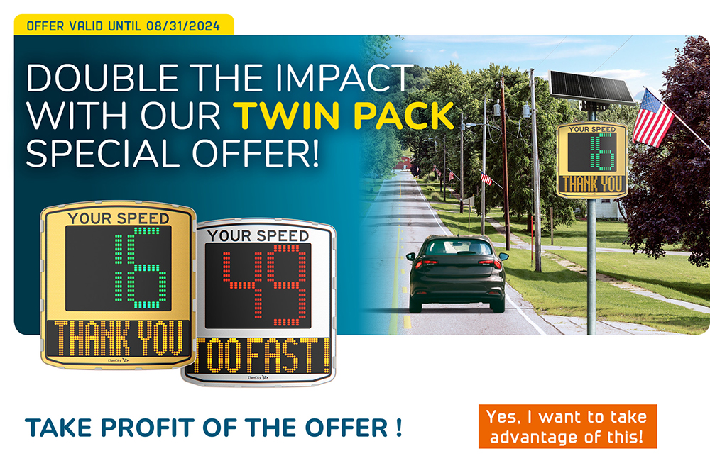 EVOLIS Vision: LED Digital Speed Limit Sign